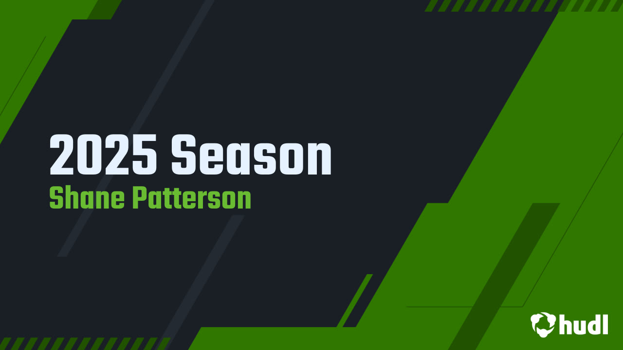 2025 Season - Shane Patterson highlights - Hudl