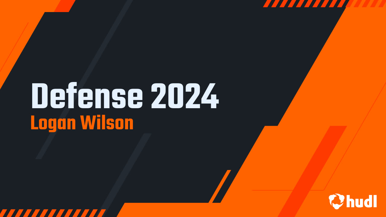 Defense 2024 - Logan Wilson highlights - Hudl