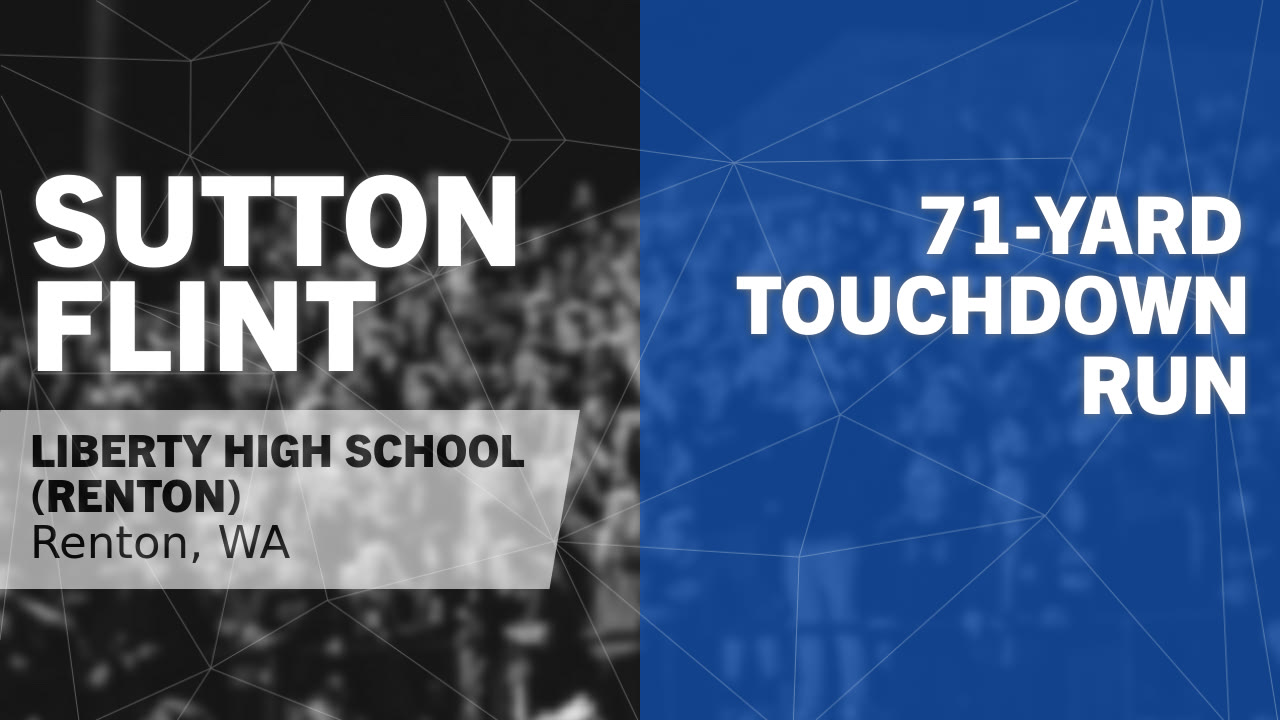 71-yard Touchdown Run vs Newport (Bellevue) - Sutton Flint highlights ...