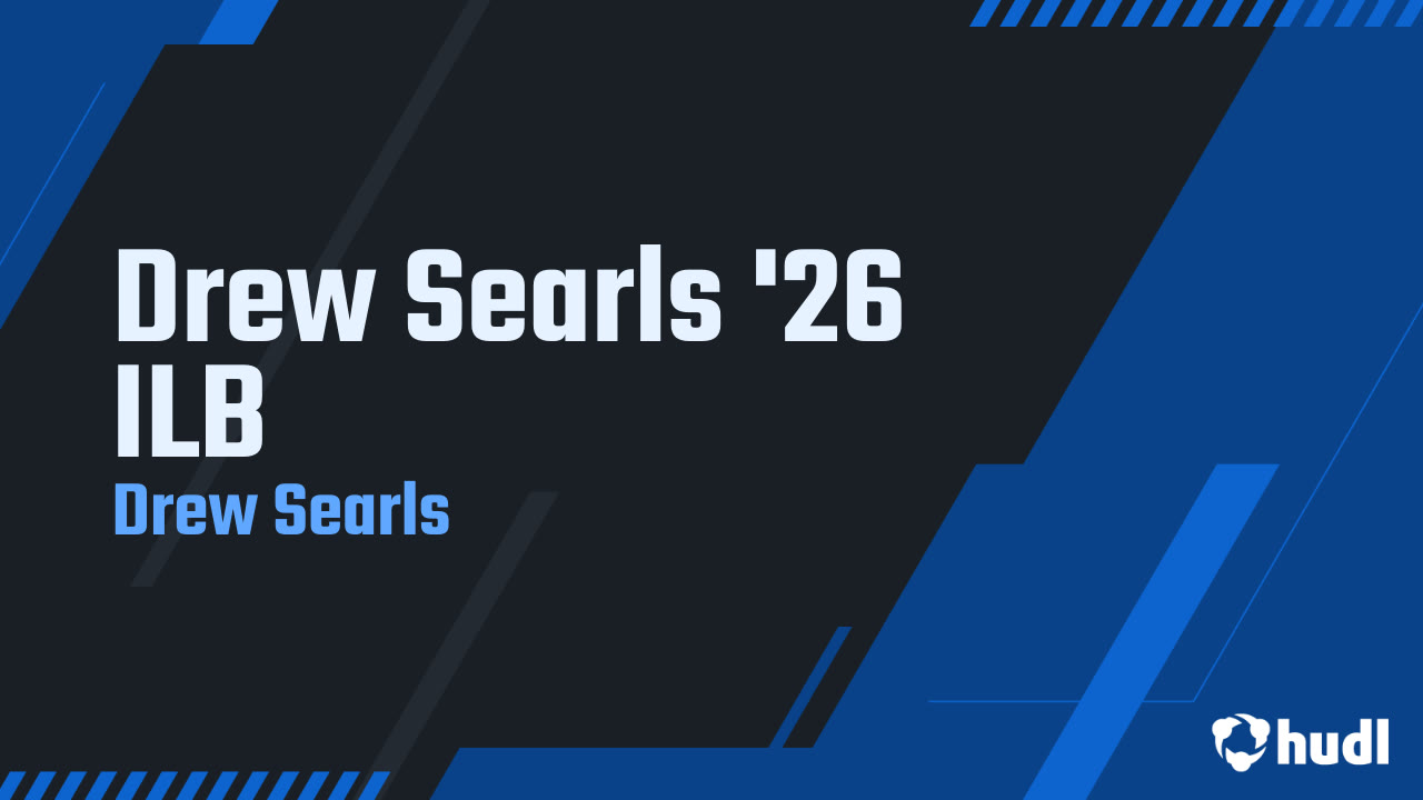 Drew Searls '26 ILB - Drew Searls highlights - Hudl