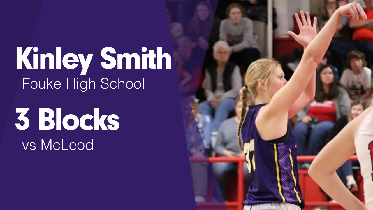 3 Blocks vs McLeod - Kinley Smith highlights - Hudl
