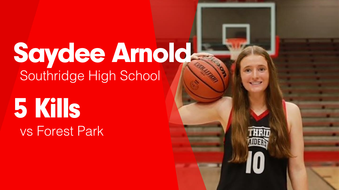 5 Kills vs Forest Park - Saydee Arnold highlights - Hudl