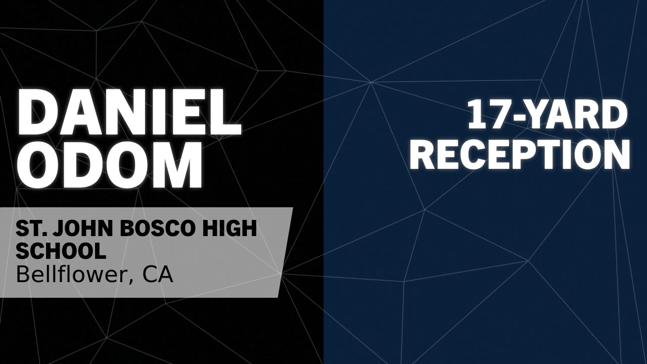 17-yard Reception vs Orange Lutheran - Daniel Odom highlights - Hudl