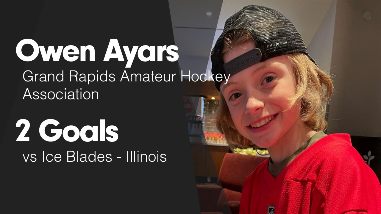 2 Goals vs Ice Blades - Illinois - Owen Ayars highlights - Hudl