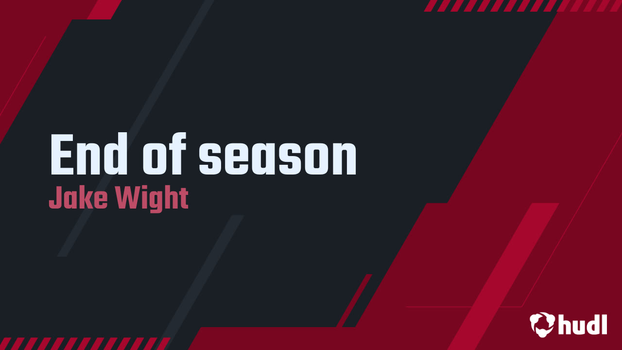 End of season - Jake Wight highlights - Hudl