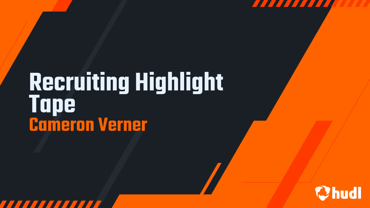Recruiting Highlight Tape - Cameron Verner highlights - Hudl