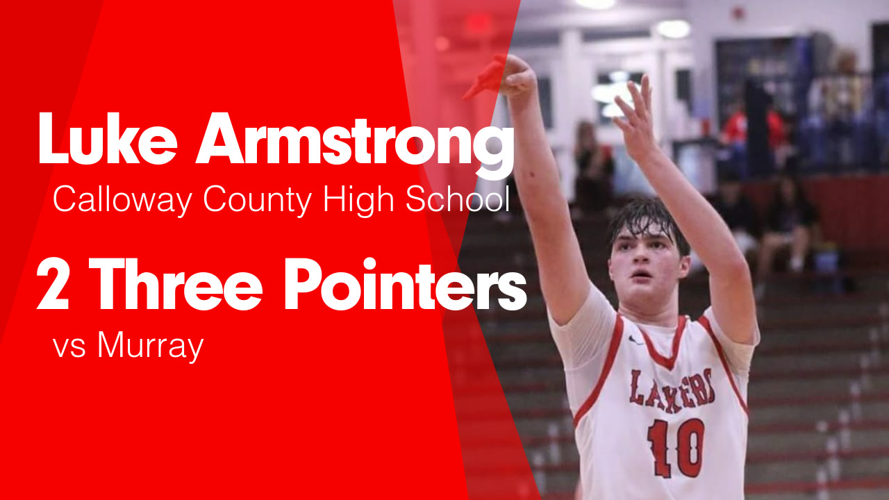 2 Three Pointers vs Murray - Luke Armstrong highlights - Hudl