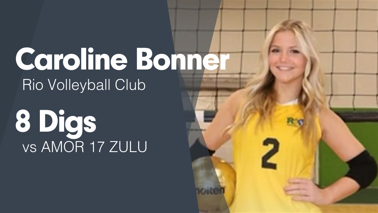 8 Digs vs AMOR 17 ZULU - Caroline Bonner highlights - Hudl