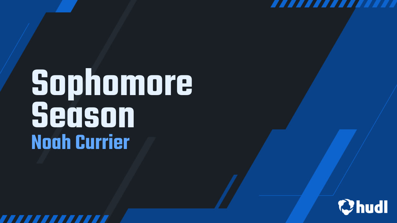 Sophomore Season - Noah Currier highlights - Hudl