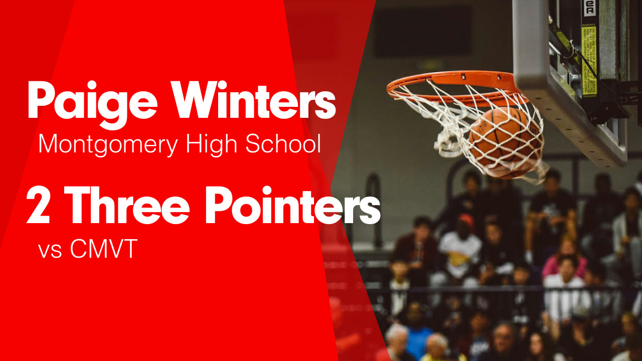 2 Three Pointers vs CMVT - Paige Winters highlights - Hudl