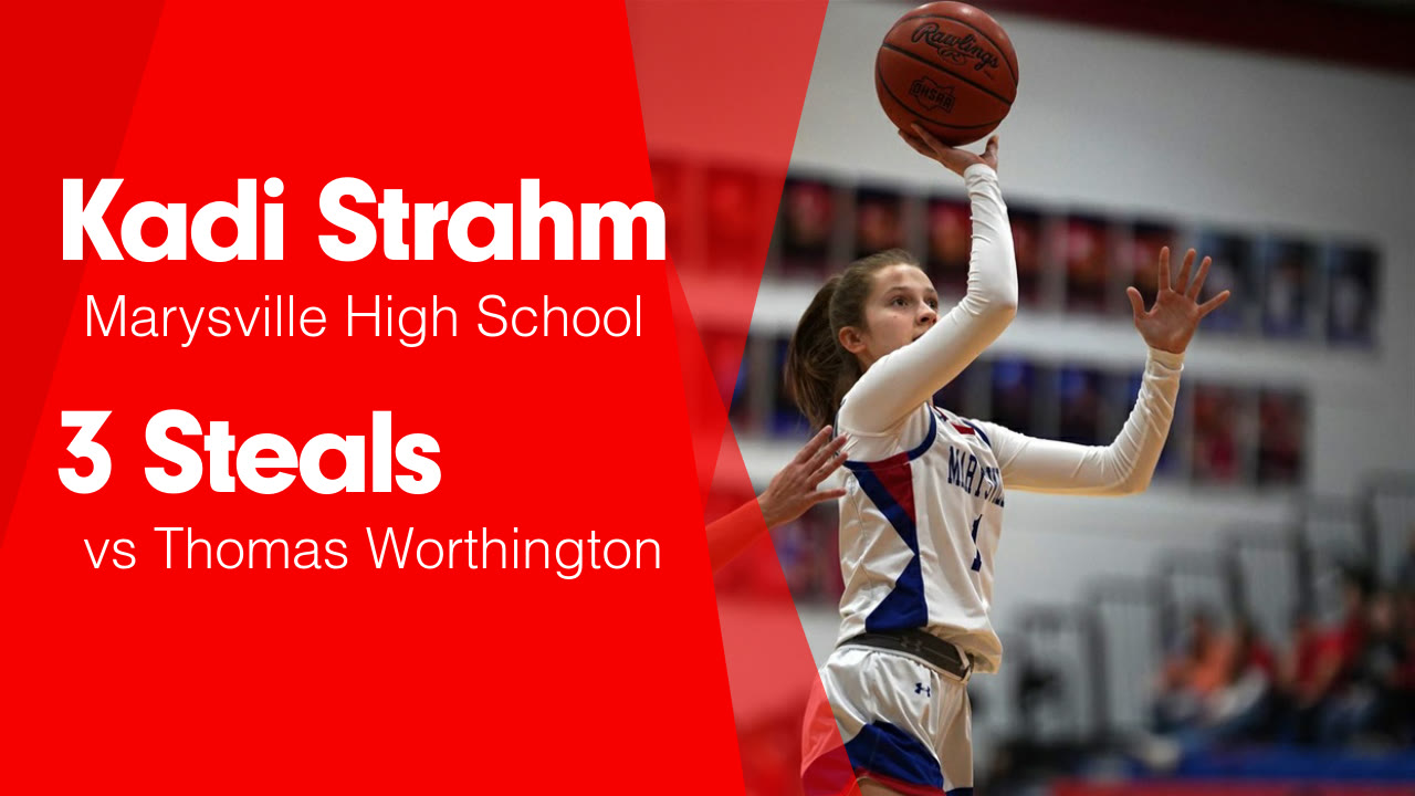 3 Steals vs Thomas Worthington - Kadi Strahm highlights - Hudl