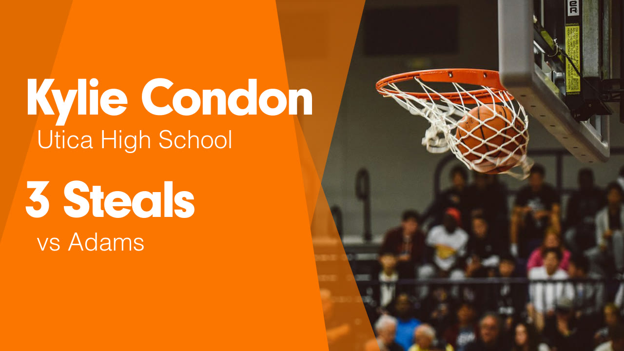 3 Steals vs Adams - Kylie Condon highlights - Hudl