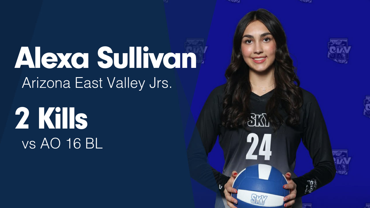 2 Kills vs AO 16 BL - Alexa Sullivan highlights - Hudl