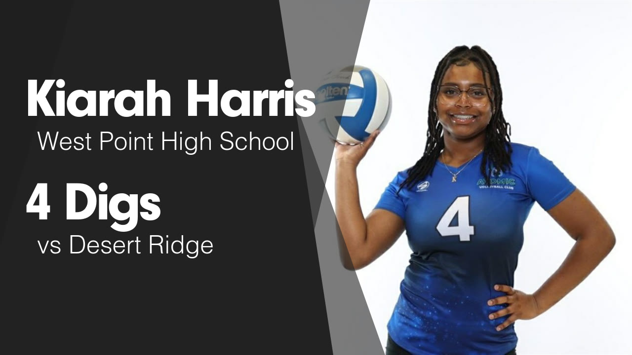 4 Digs vs Desert Ridge - Kiarah Harris highlights - Hudl