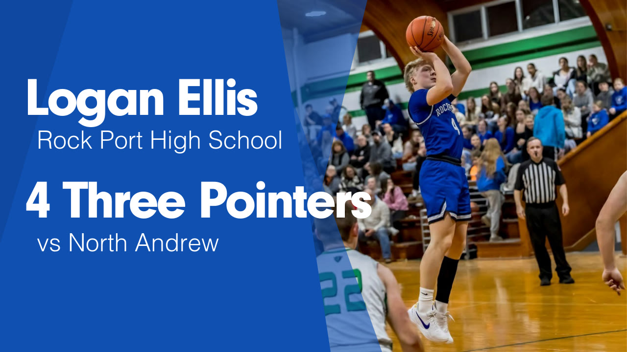 4 Three Pointers vs North Andrew - Logan Ellis highlights - Hudl