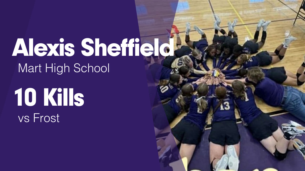 10 Kills vs Frost - Alexis Sheffield highlights - Hudl