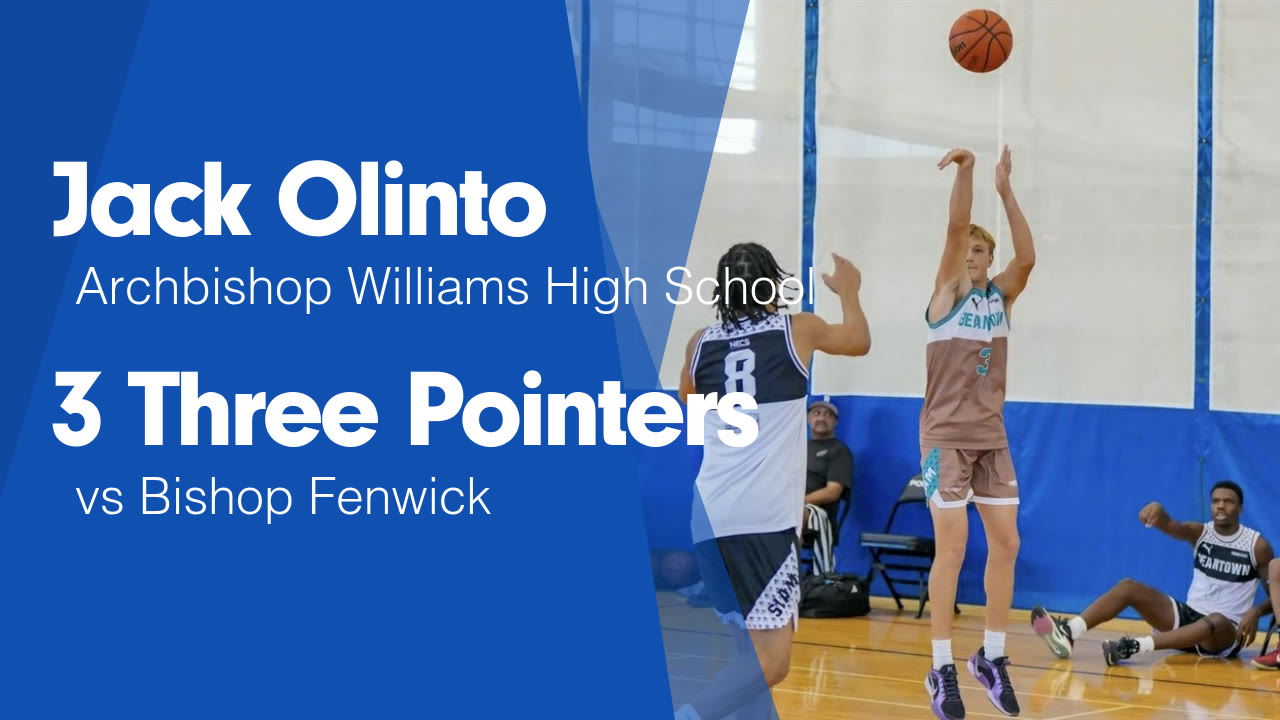 3 Three Pointers vs Bishop Fenwick - Jack Olinto highlights - Hudl