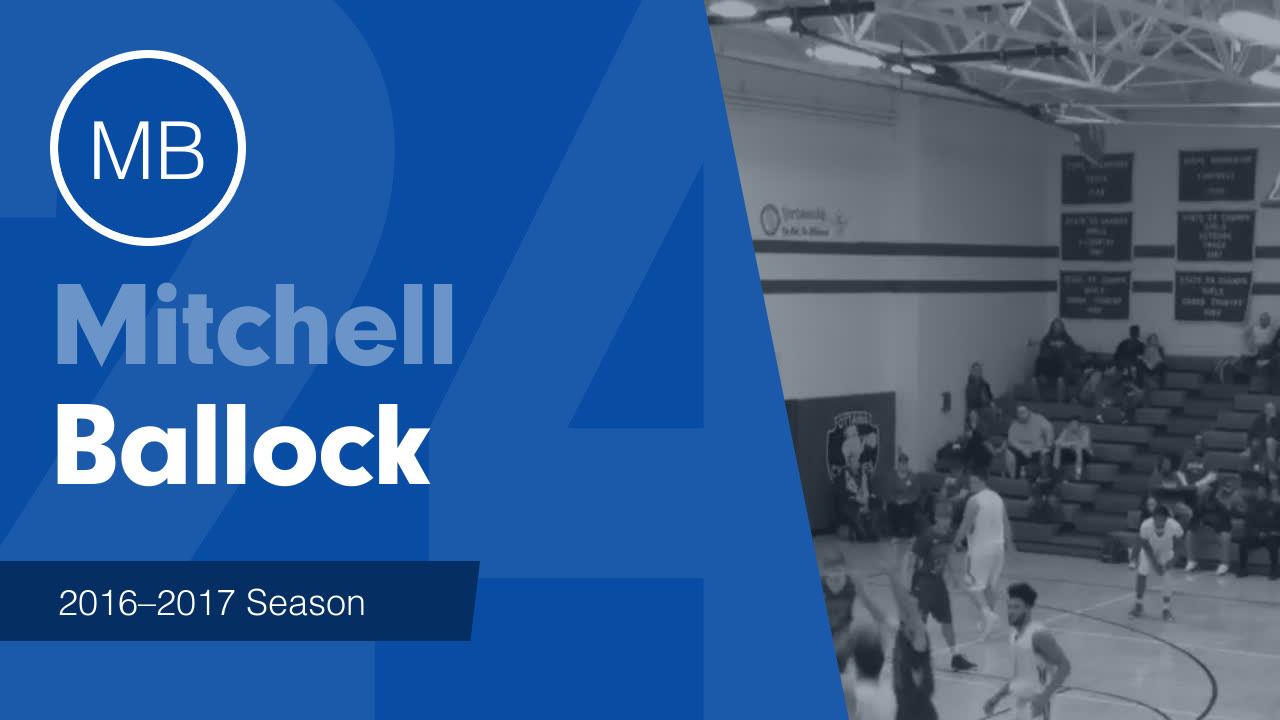 Season Recap: Mitchell Ballock 2016-2017 - Mitchell Ballock highlights - Hudl