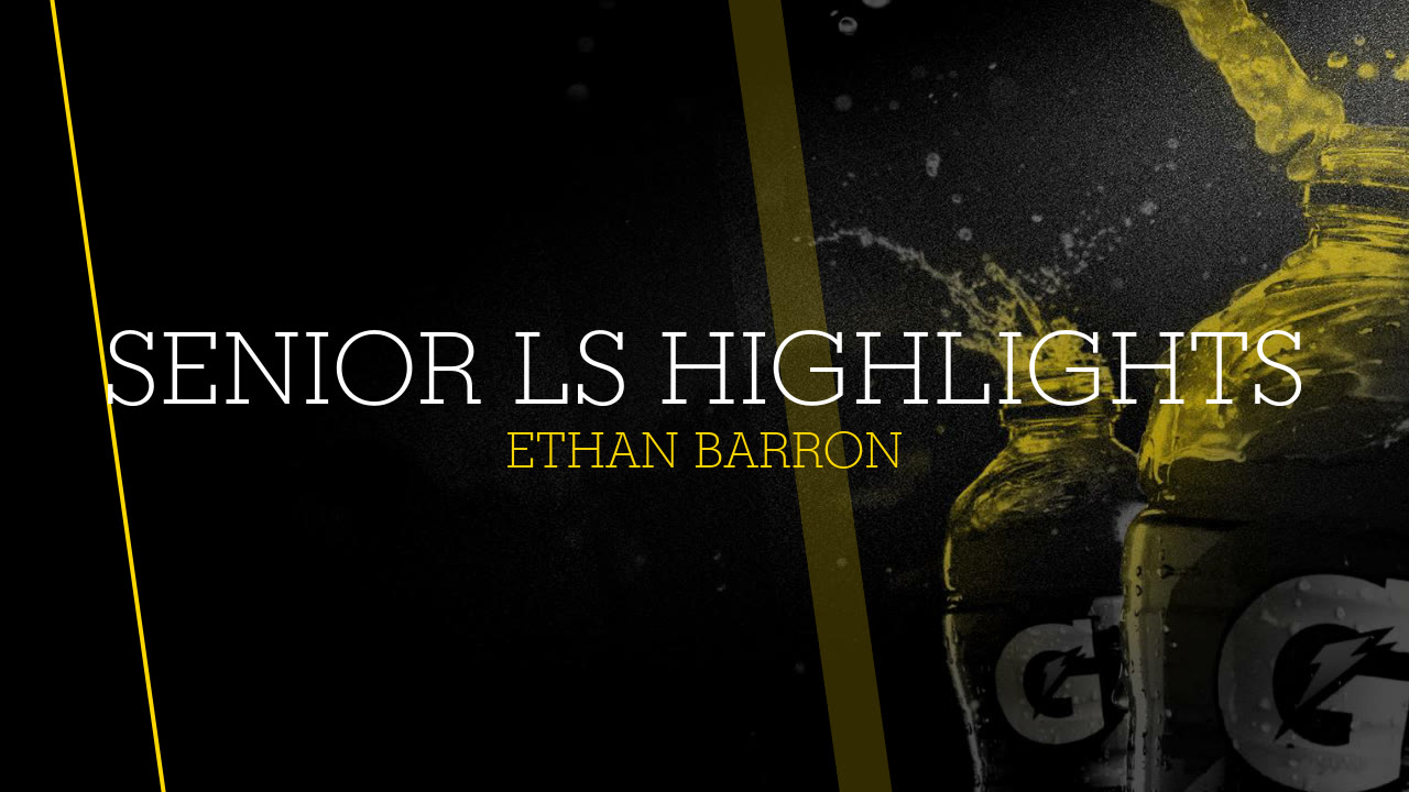 Senior LS Highlights - Ethan Barron highlights - Hudl