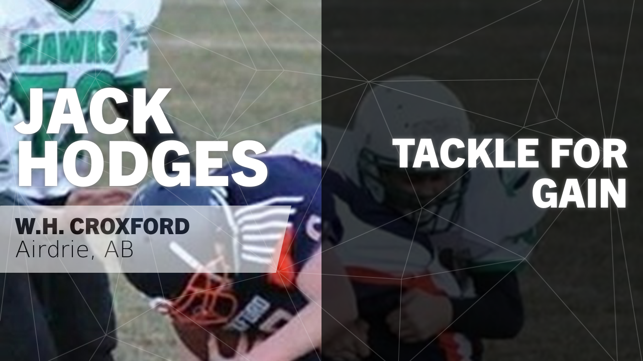 Tackle for Gain vs Bert Church - Jack Hodges highlights - Hudl