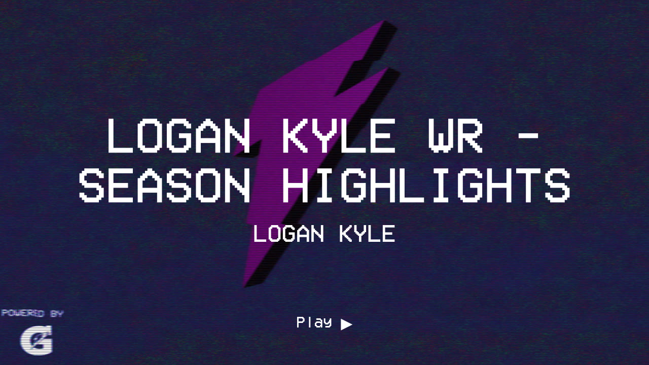 Logan Kyle WR -Season Highlights - Logan Kyle highlights - Hudl